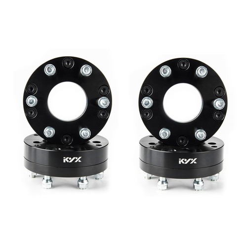 (4)2''thick-5x5 to 6x5.5-M14x1.5 wheel spacers -78.1mm hub bore for ...