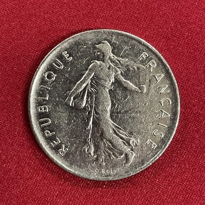French La Semeuse 5 Franc 1970 Coin | eBay