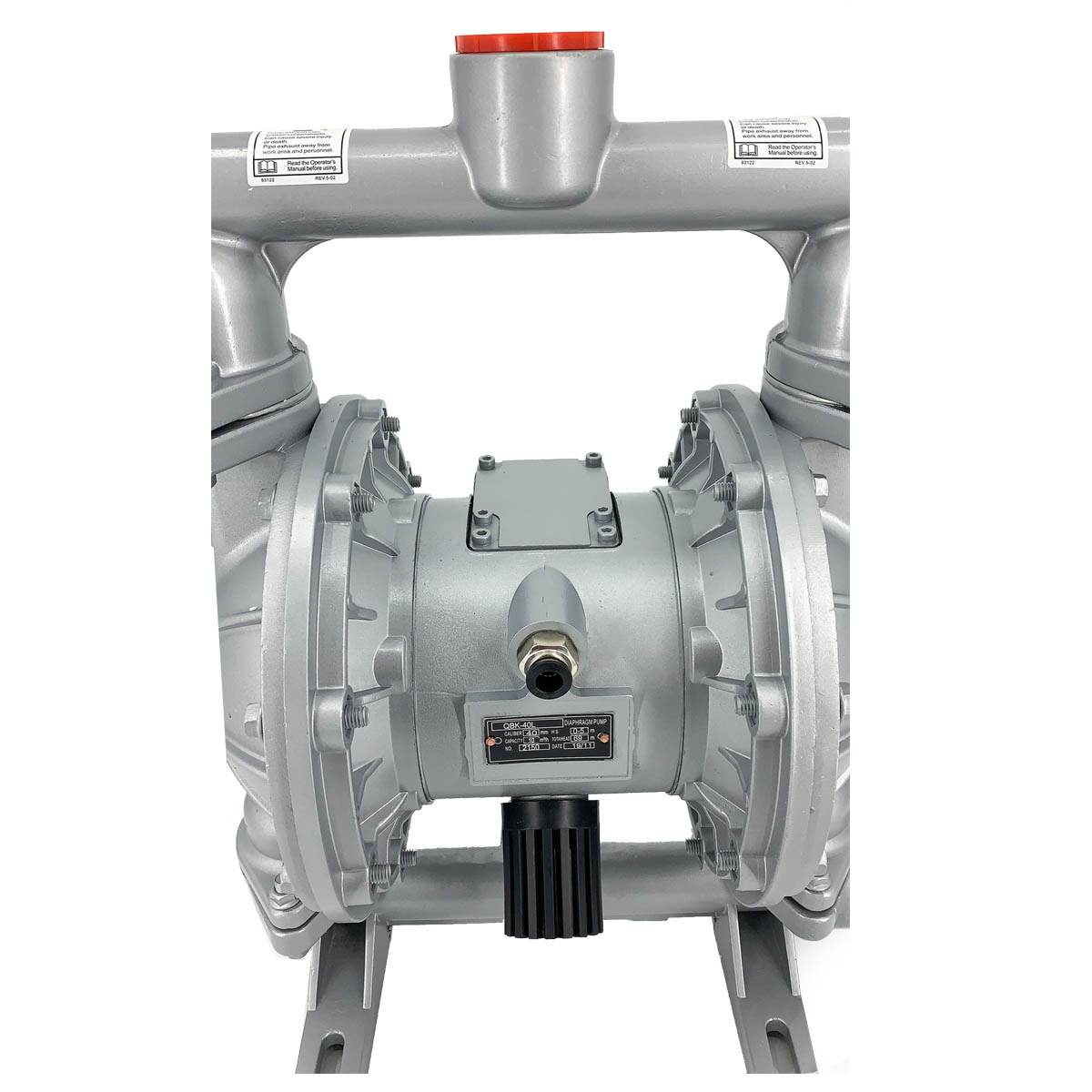 Diaphragm Pump VEVOR Air-Operated Double , 1/2 In Inlet & Outlet ...
