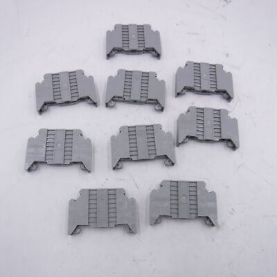 Lot of 9 Phoenix Contact E/NS 35 N Terminal Block End Brackets | eBay