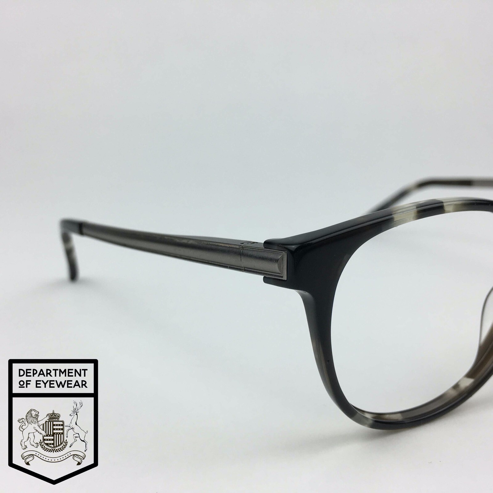 SPECSAVERS eyeglasses GREY MOTTLE ROUND KEYHOLE BRIDGE frame MOD ...