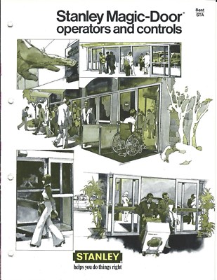 Brochure - Stanley Magic-Door - Slide Swing Operators Controls et al ...