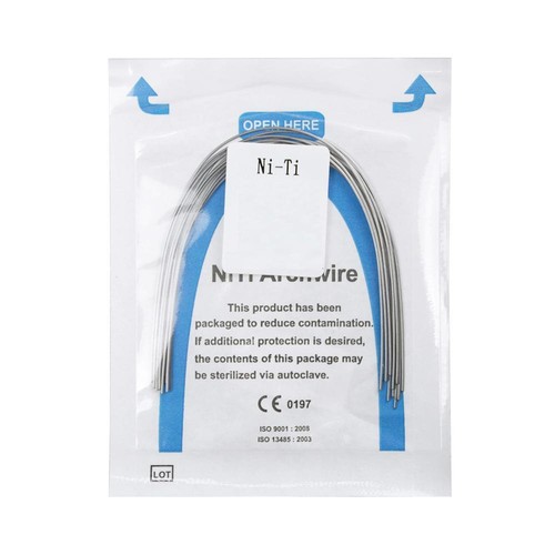 Orthodontic NITI Arch Wire .018x0.025 Lower Reverse Curve Rectangular ...