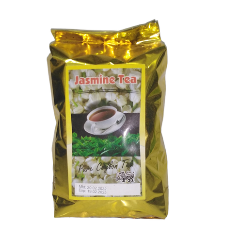 Pure Organic Ceylon Jasmine Flavored Premium Black Tea Naturel Loose ...