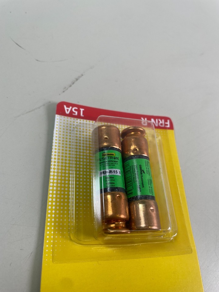 Eaton Bussmann BP/FRN-R-15 Heavy Duty Fuses 250VAC Time Delay | eBay