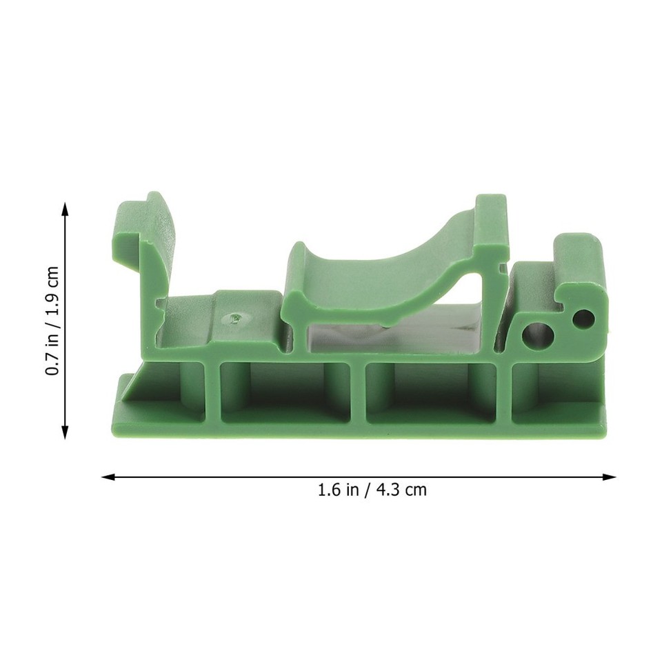 2 Pack DIN Rail Base Pcb Holder Bracket Circuit Board Clips Mounting | eBay