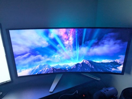 Alienware 34 Curved OLED Gaming Monitor- AW3423DW (Lunar White) | eBay