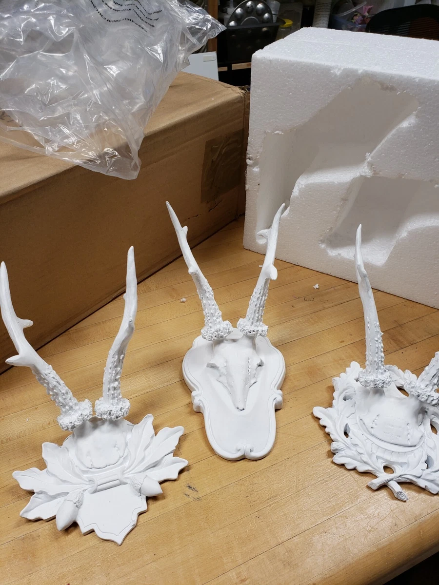 Faux Mounted Deer Antlers