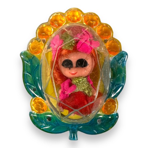 Vintage 60s Liddle Kiddles Jewelry Hearts N Flower Pin Brooch Little ...