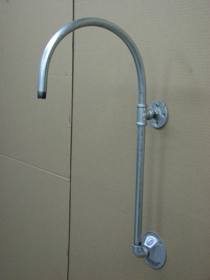 Industrial Strength GooseNeck Pipe for Barn/Garage fixtures upto 50lbs ...