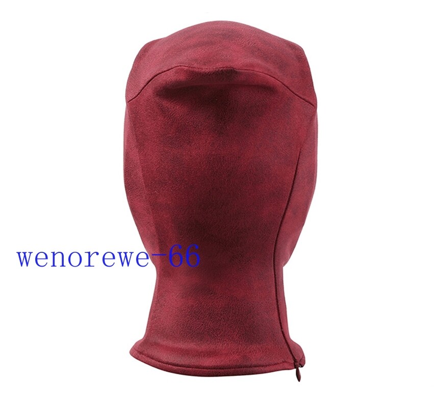 IN US!!! Deadpool 3 Red Men's Mask Wade Wilson Cosplay Prop Mask w ...