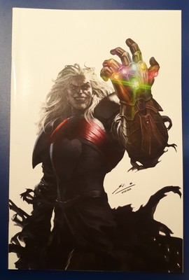 Venom 27 Skan White Virgin Infinity Gauntlet Variant 1st Full Codex ...