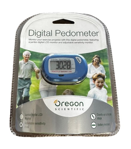 New Digital Pedometer PE320 WA101 Oregon Scientific 734811207890| eBay