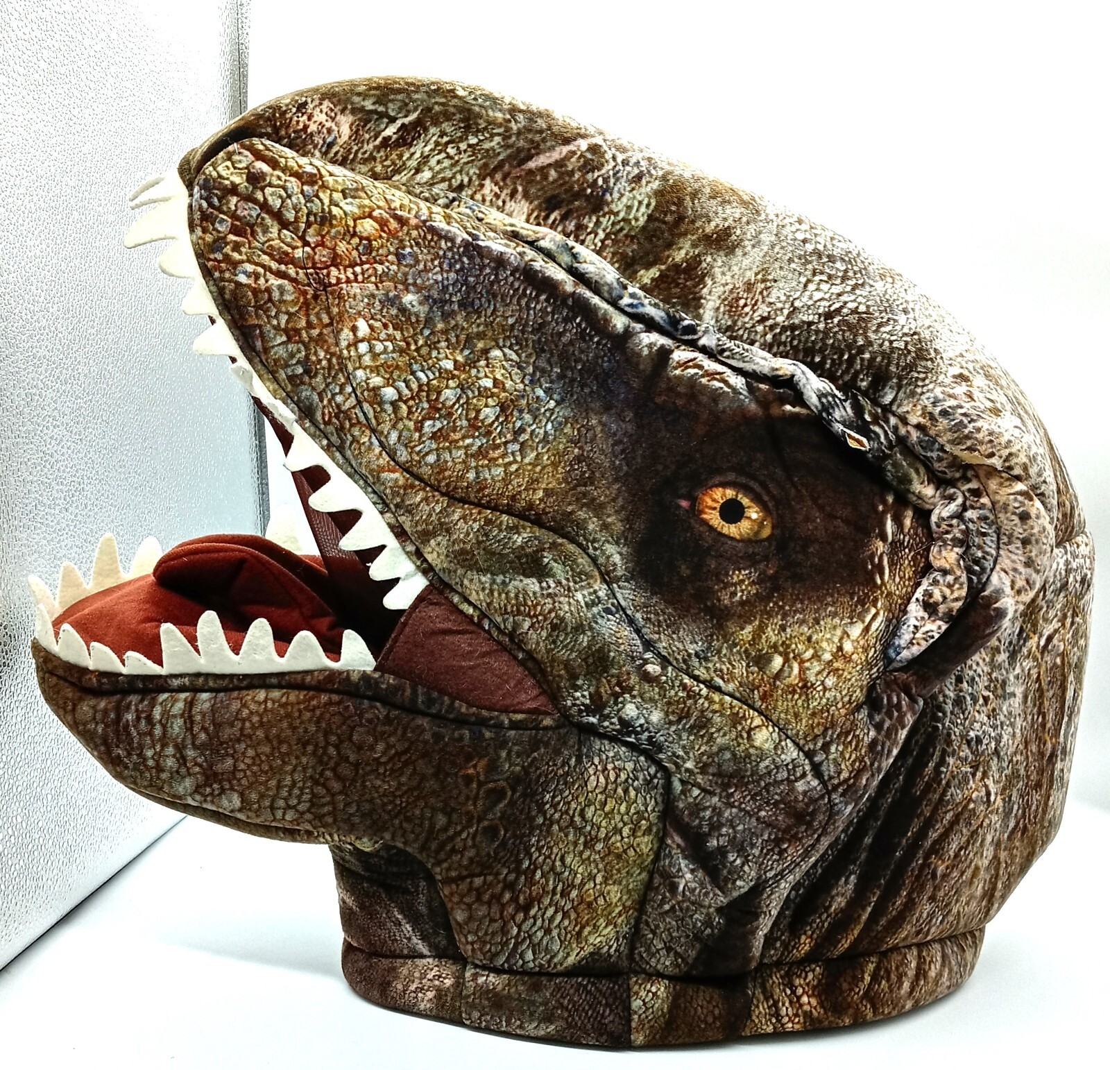 Jurassic World Velociraptor Mask Over the Head Dinosa… - Gem
