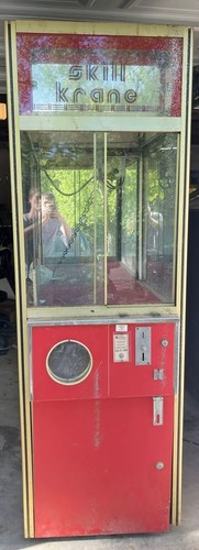 Vintage Arcade Crane Game Skill Krane Claw Machine Repair Project Or ...