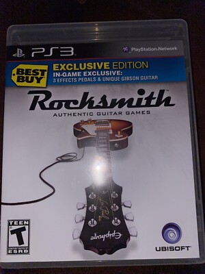 Rocksmith PS3 (PlayStation 3) Best Buy Exclusive Edition- Complete w ...