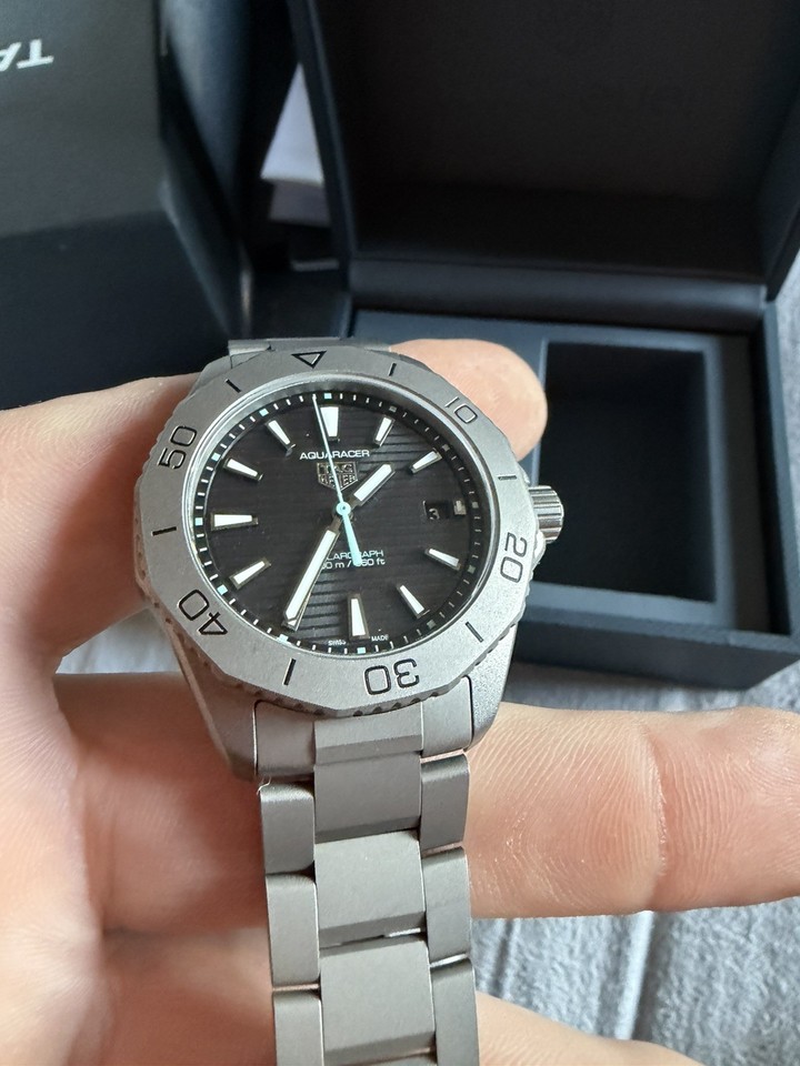 Tag Heuer Men's tungsten Aquaracer | eBay UK