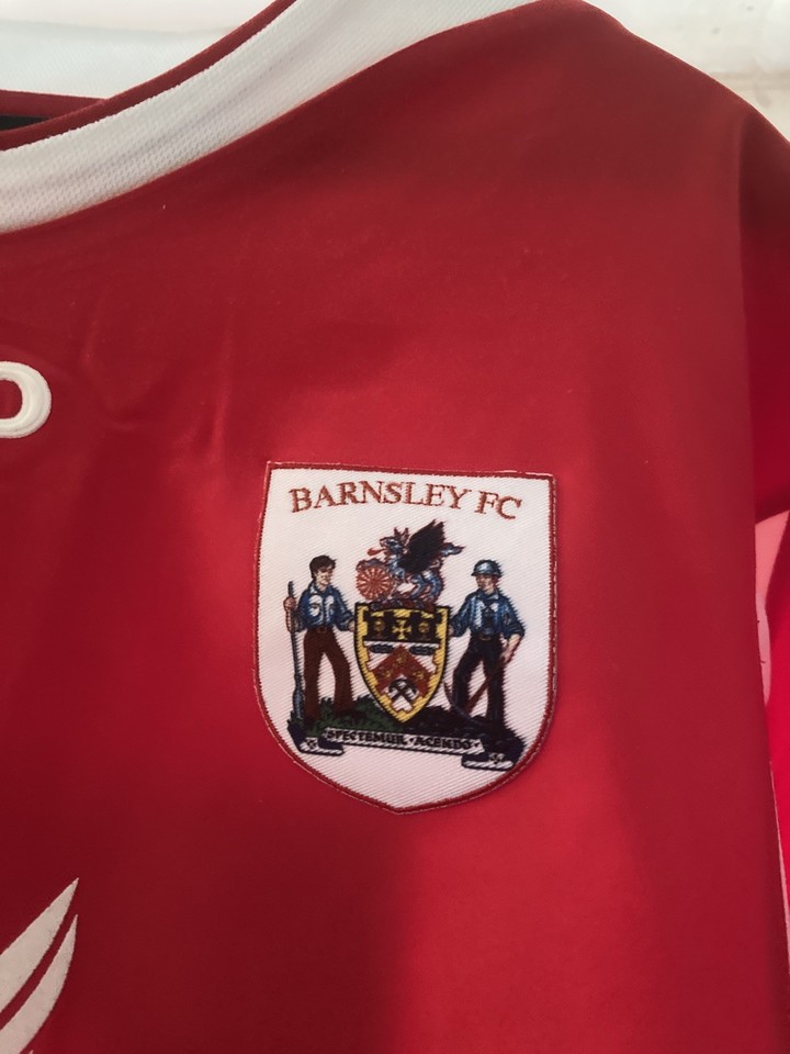 Barnsley FC home shirt Perry Tony 50 | eBay