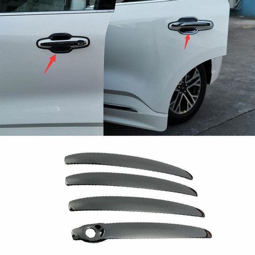 Black Titanium Exterior Side Door Handle Cover Trim For Ford Escape ...