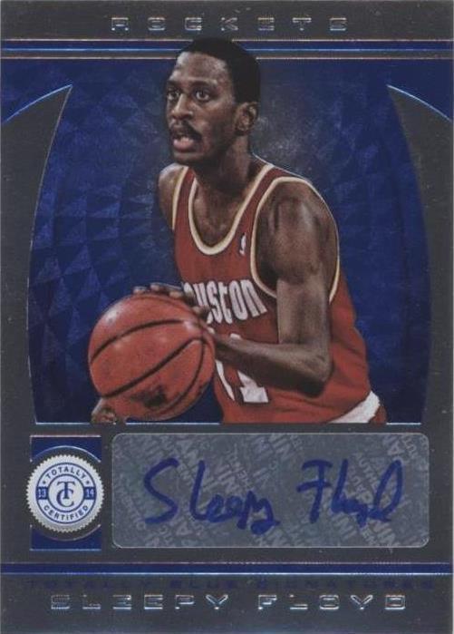 2013-14 Totally Certified - Signatures Sleepy Floyd #19 Totally Blue ...