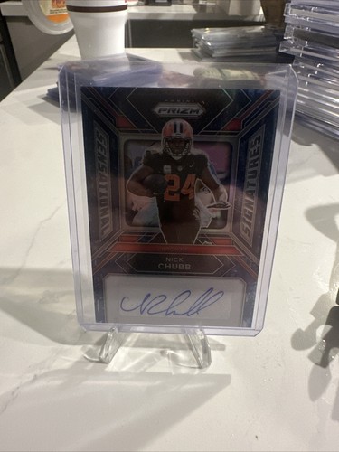2023 Panini Prizm Nick Chubb Sensational Signatures Autograph /25 | eBay