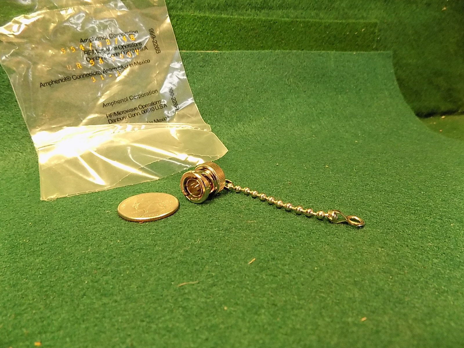 (1) Amphenol 31-17 BNC Male SHORTING Dust Cap CW-159/U NOS NIB | eBay