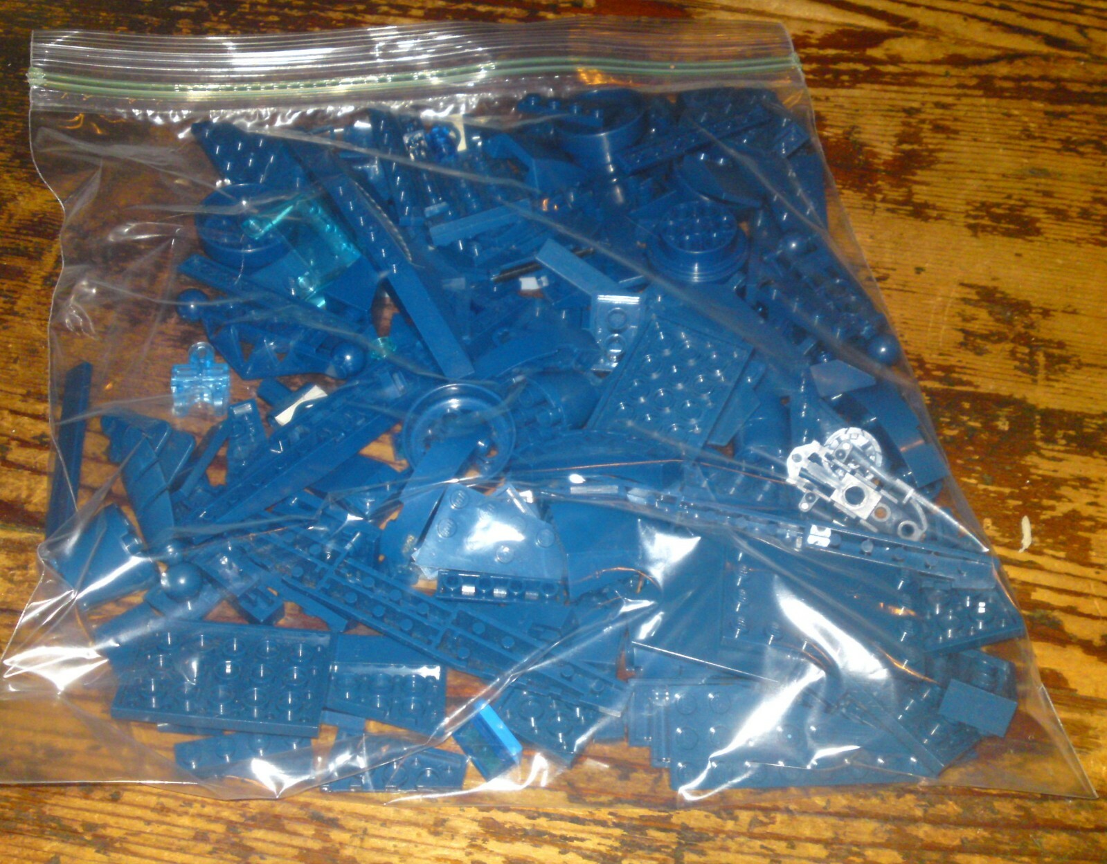 One bag variety various dk blue Lego pieces | eBay