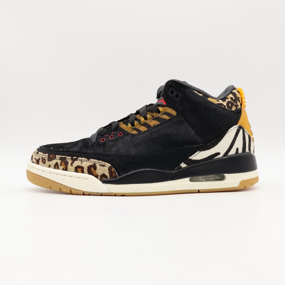 CK4344-002 Nike Air Jordan 3 Retro SE Animal Instinct Black Camo Zebra ...