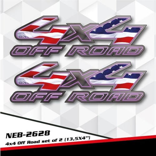 4x4 OffRoad Decals Stickers for Ford F150 F250 F350 Super Duty HD USA ...