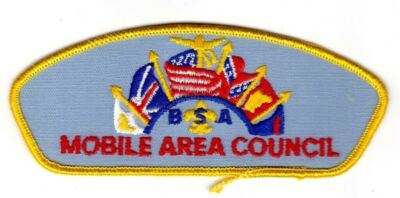 Mobile Area Council BSA CSP YLW Bdr. | eBay