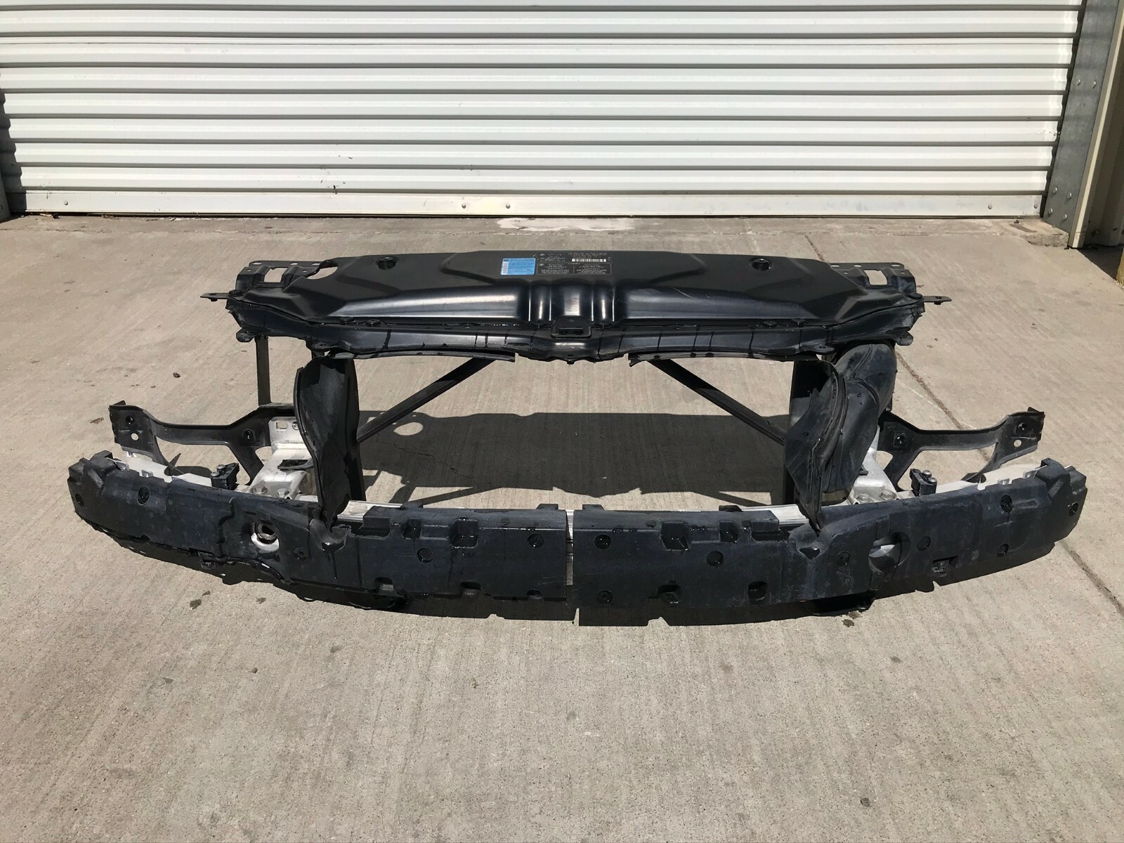 04-10 BMW E60 525I 530I 535I 545I 550I RADIATOR SUPPORT BUMPER ...