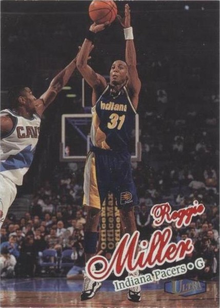 1997-98 Fleer Ultra - #73 Reggie Miller, Reggie Miller for sale online ...