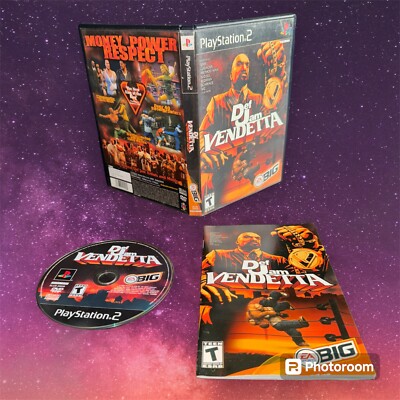 Def Jam Vendetta (Sony PlayStation 2 PS2, 2003) Complete CIB TESTED Reg ...