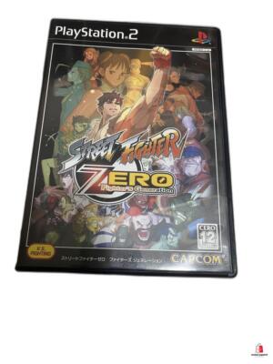 Street Fighter ZERO Fighters Generation PlayStation2 PS2 CAPCOM Japan Ver good | eBay Australia