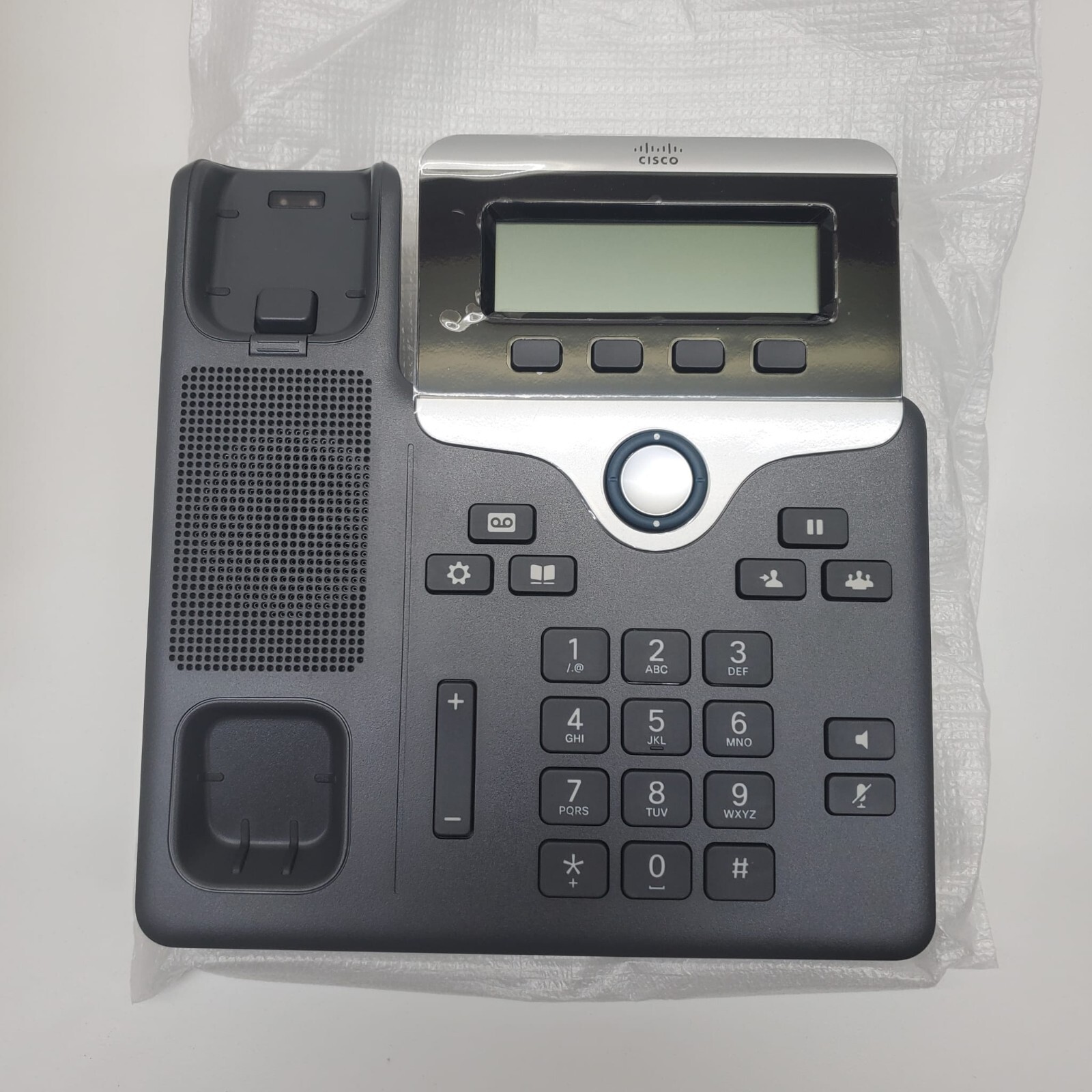 Cisco IP Business Phone 7811, 3.2-inch Grayscale Display, Class 1 PoE ...