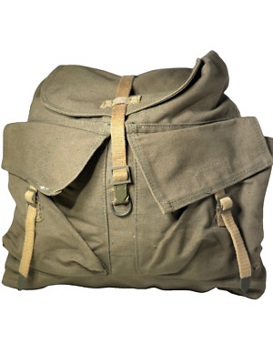 CZECHSLOVAKIAN M60 BACKPACK W/ SUSPENDERS | eBay