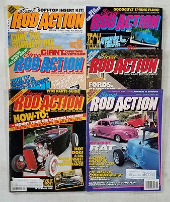 Street Rod Action Magazine 1995 Partial Year - 6 Issues - Hot Rods ...