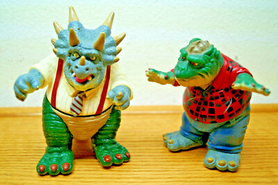 DISNEY DINOSAUR TV SHOW LOT EARL AND BRADLEY P. RICHFIELD FIGURE | eBay