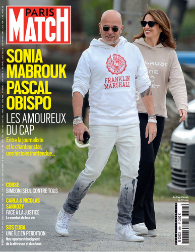 Paris Match n° 3864 du 25 mai 2023 - Pascal Obispo & Sonia Mabrouk amoureux | eBay