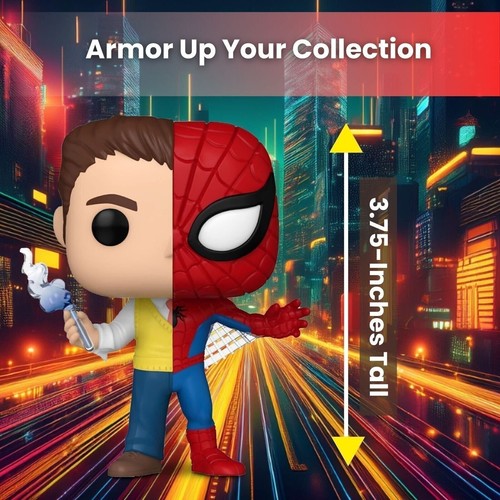 Split Peter Parker/Spider-Man Funko Pop! Marvel - Vinyl Figure #1432 ...