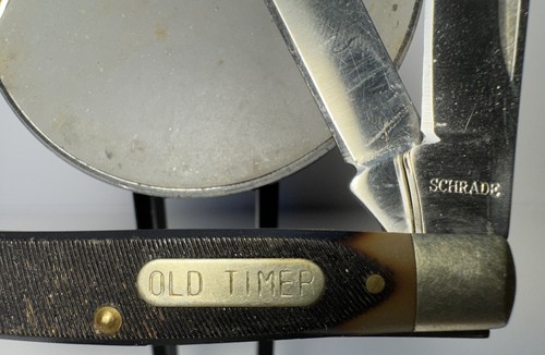 Vintage Schrade Old Timer 3-Blade Pocket Knife 340-T | eBay