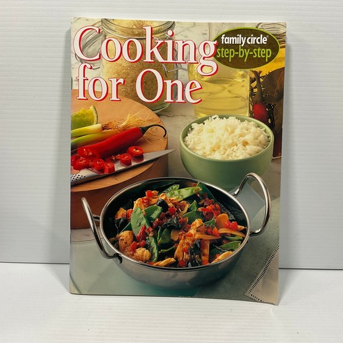 Family Circle Step-by-step - Cooking for One Cookbook | eBay