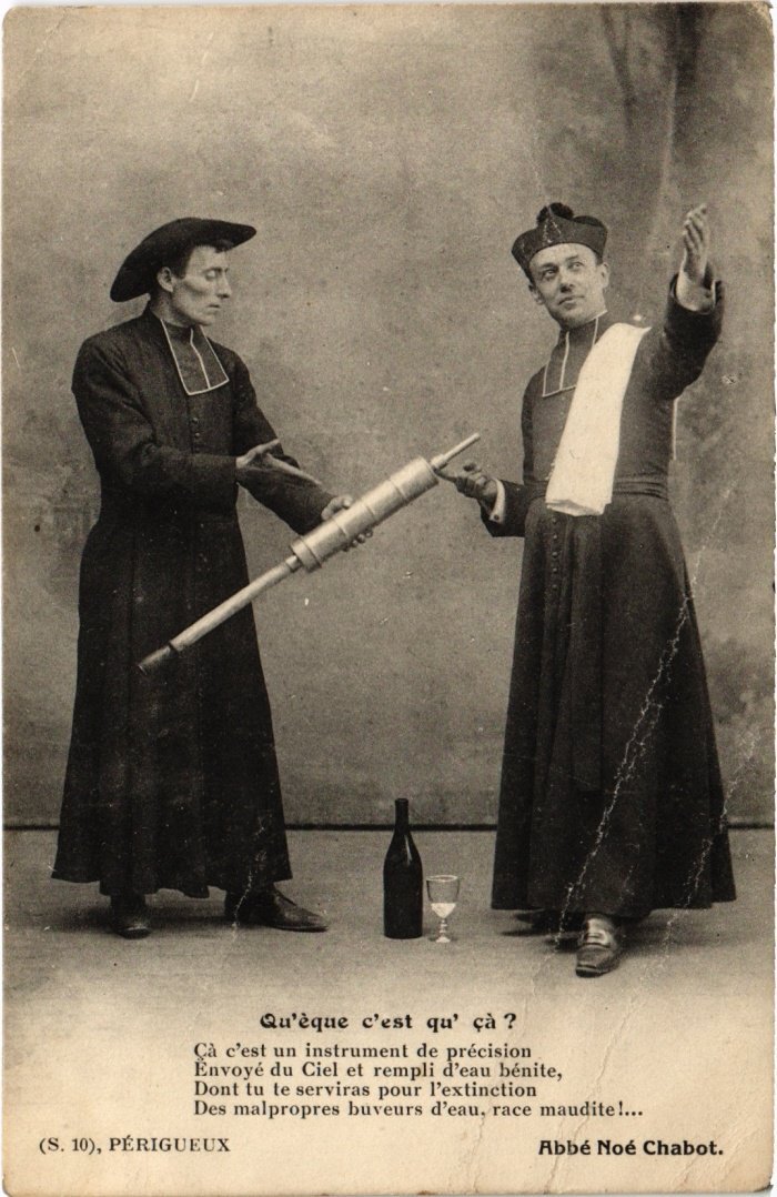 PC CATHOLIC SATIRE ABBE NOE CHABOT POLITICS (a43395) | eBay