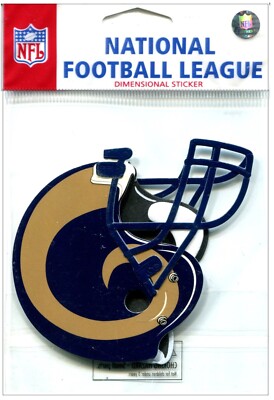 ST LOUIS RAMS - NFL Team Scrapbook sticker 3D Jolees EK Success ...