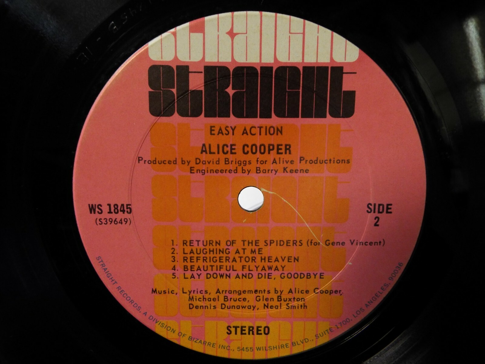 ALICE COOPER EASY ACTION 1970 LP VINYL ALBUM | eBay