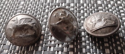 Genuine 3 Vintage London Transport TFL issue Griffin Buttons ASBT77 ...