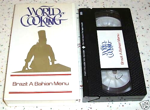 World of Cooking VHS Brazil A Bahian Menu Chef Roberto Hein Rio de ...