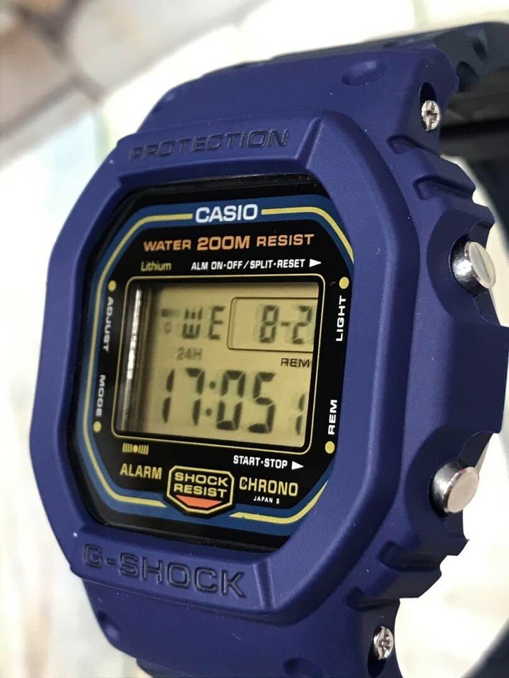 Casio G-SHOCKBlue Speed Hairline 901 Dw-5600B-2V | eBay