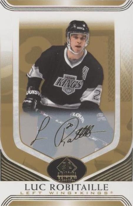 2020-21 Upper Deck SP Signature Edition Legends - SP Luc Robitaille ...