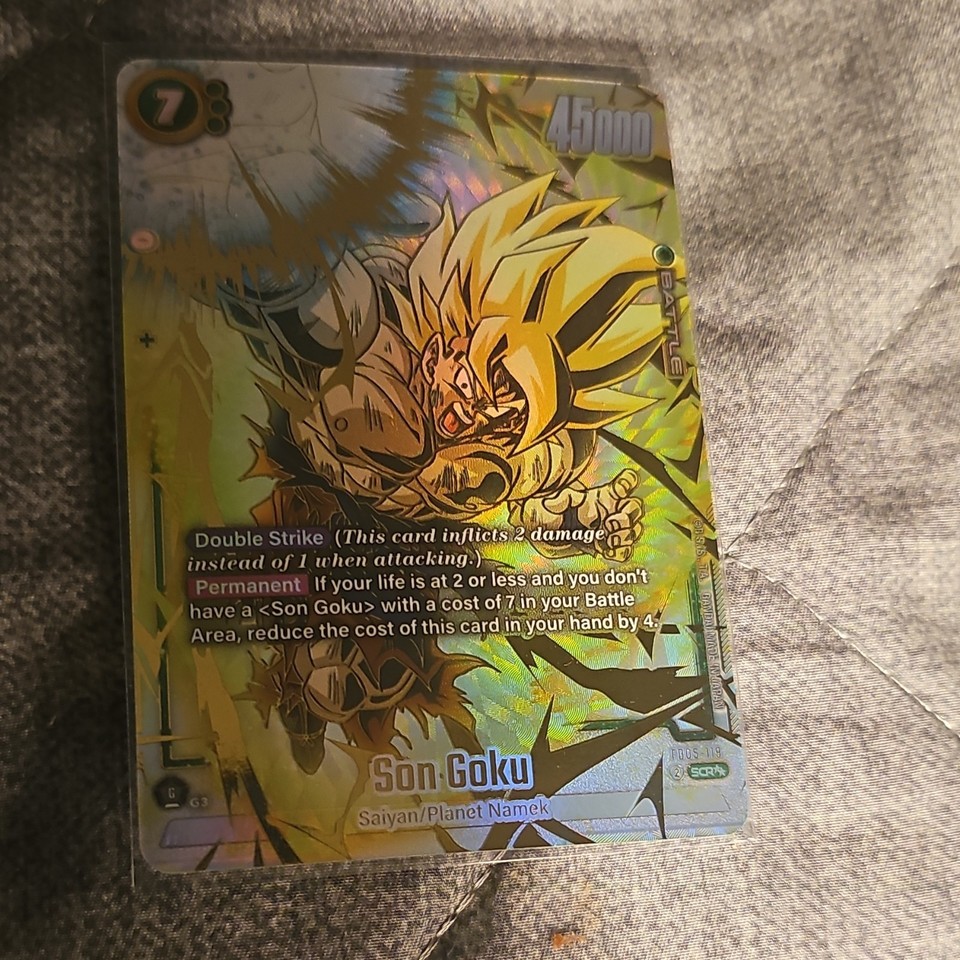 Dragon Ball Fusion World Son Goku SCR SUPER ALT ART FB05-119 | eBay